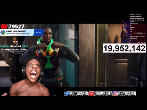 IShowSpeed Plays Fortnite Chapter 4 Season 4 For The First Time And Wins
