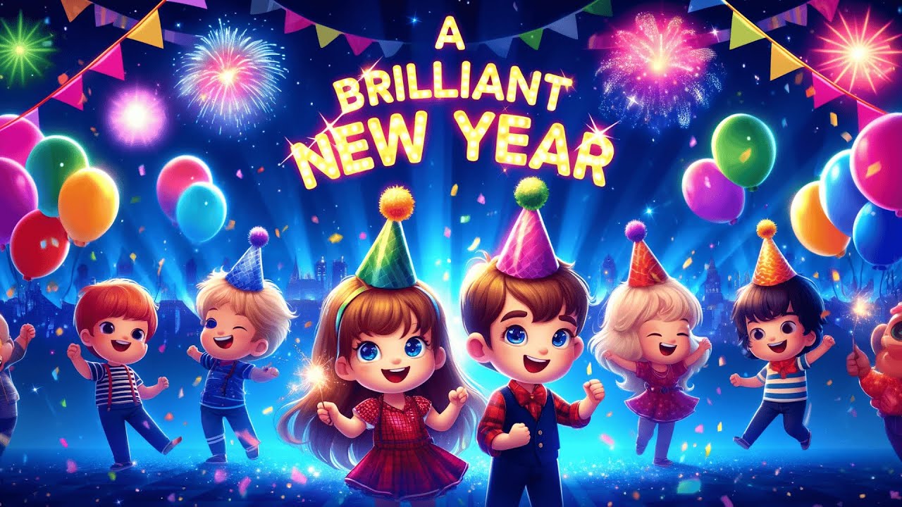 🎉 A Brilliant New Year | Celebrating a Joyful New Year with Kids 🎉 - YouTube