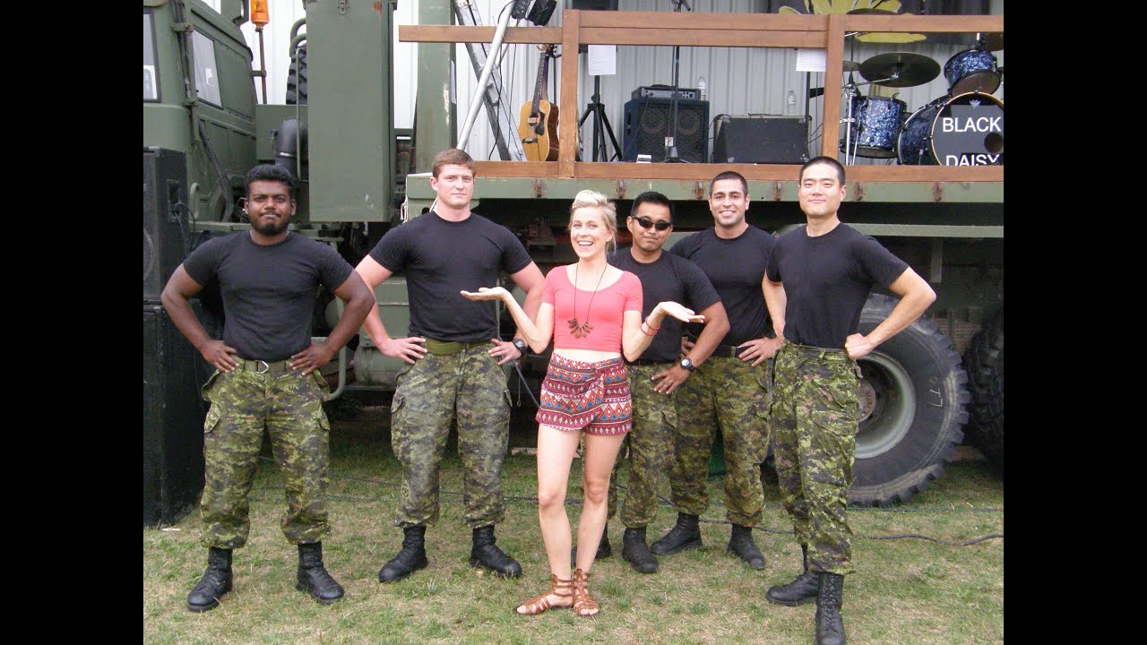 Camp Blackdown sings for Black Daisy - YouTube