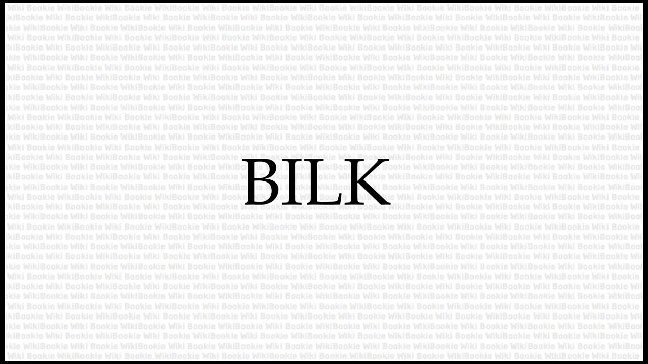 BILK Meaning - The Secret Language of Rogues - YouTube