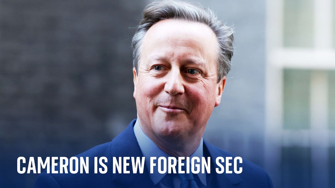 David Cameron appointed foreign secretary as PM reshuffles cabinet ...