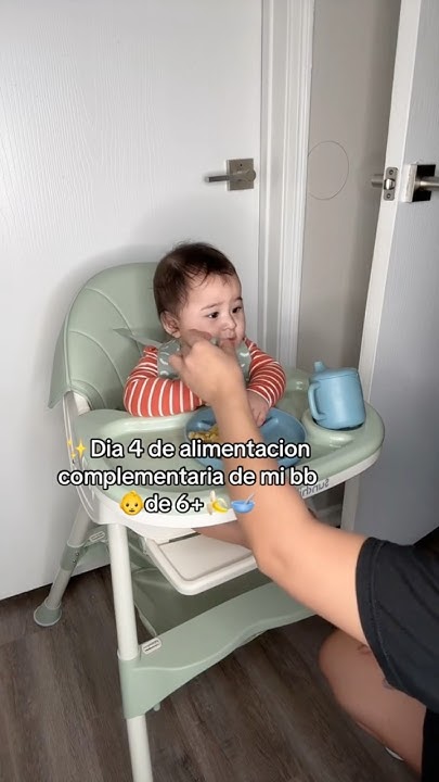 Día 4 de alimentación bb de 6 meses #momlife #baby #blw #baby - YouTube
