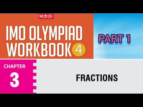 IMO Olympiad Chapter 3- Fractions Part - 1 For Class 4 - YouTube
