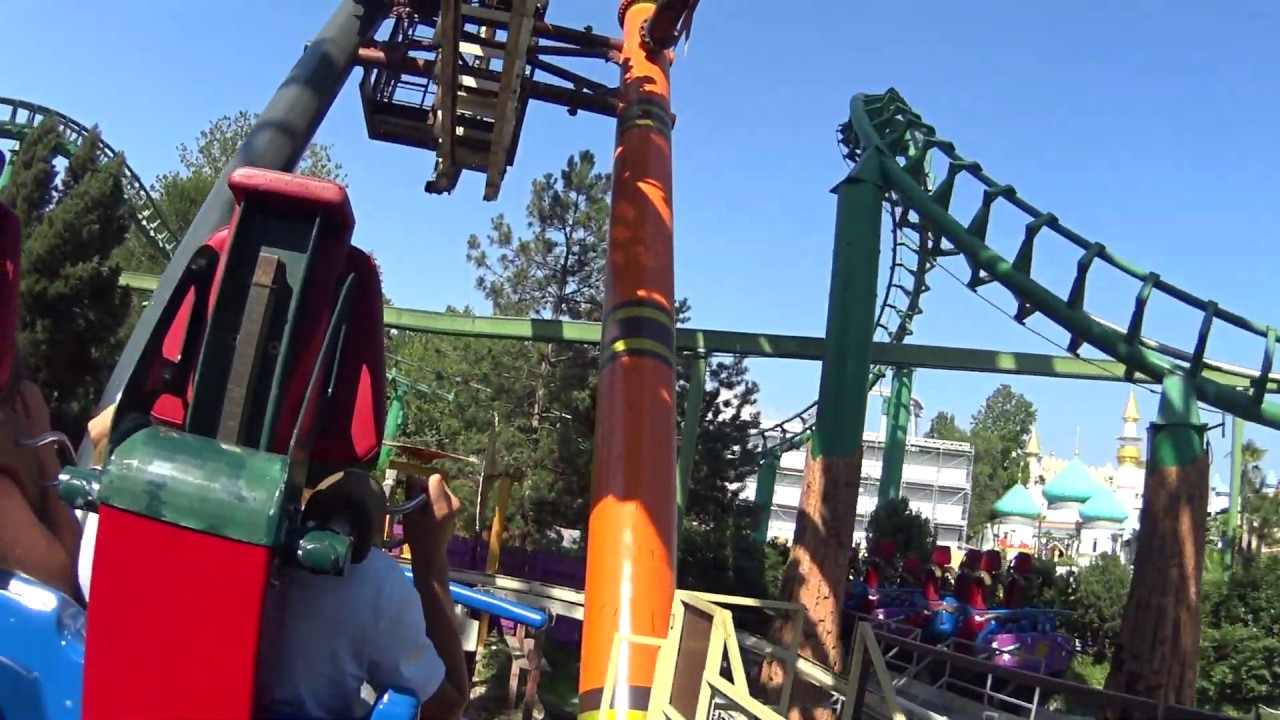 Gardaland Sequoia Magic Loop - YouTube