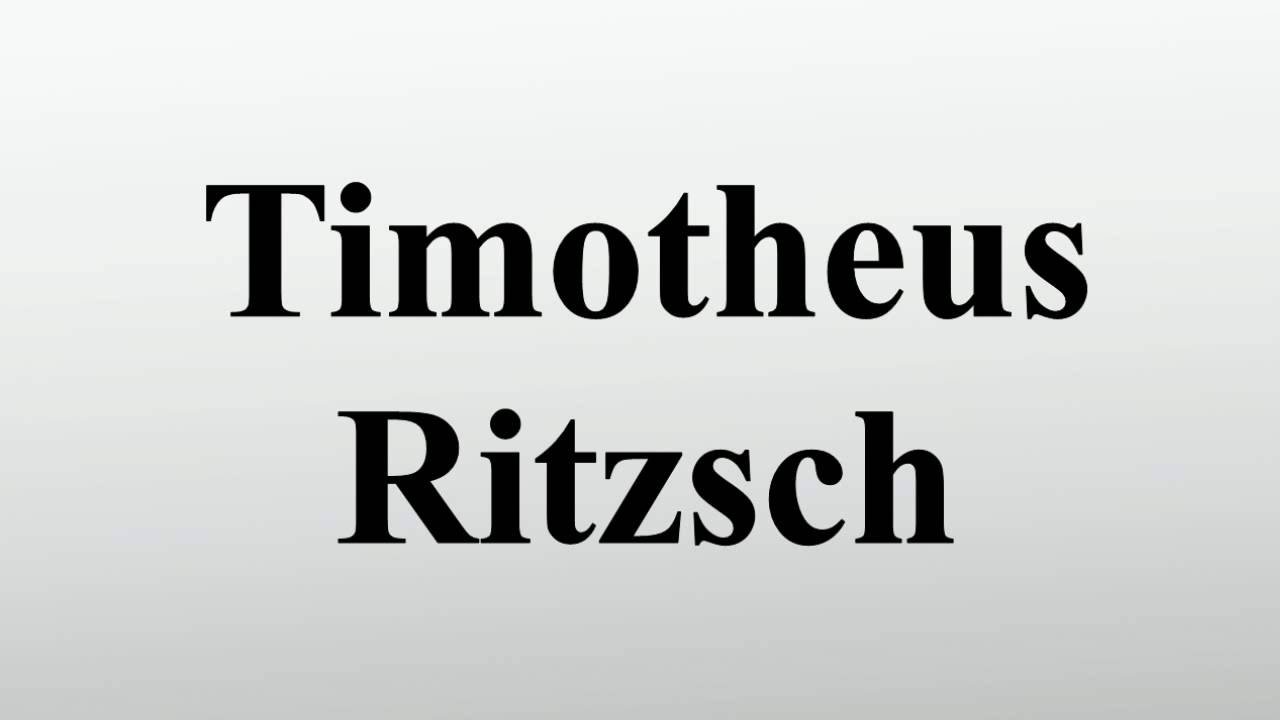 Timotheus Ritzsch - YouTube