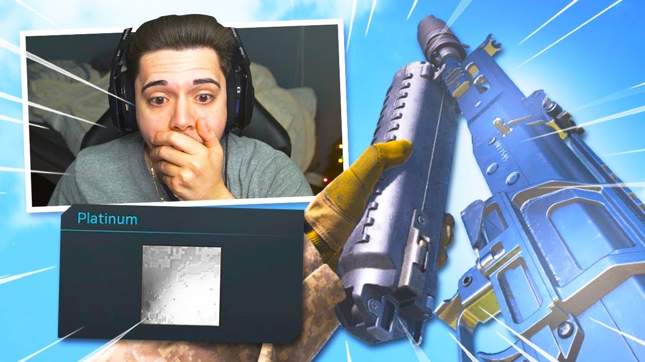 PLATINUM CAMO in Modern Warfare is.. (COD MW) - YouTube