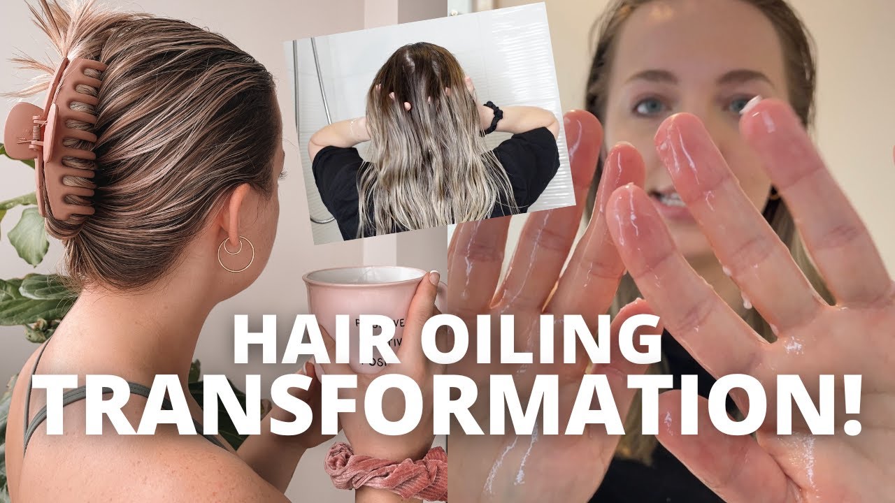 Hair Oiling Rebuilt My Hair Health I 4-Month Transformation! Medium to ...