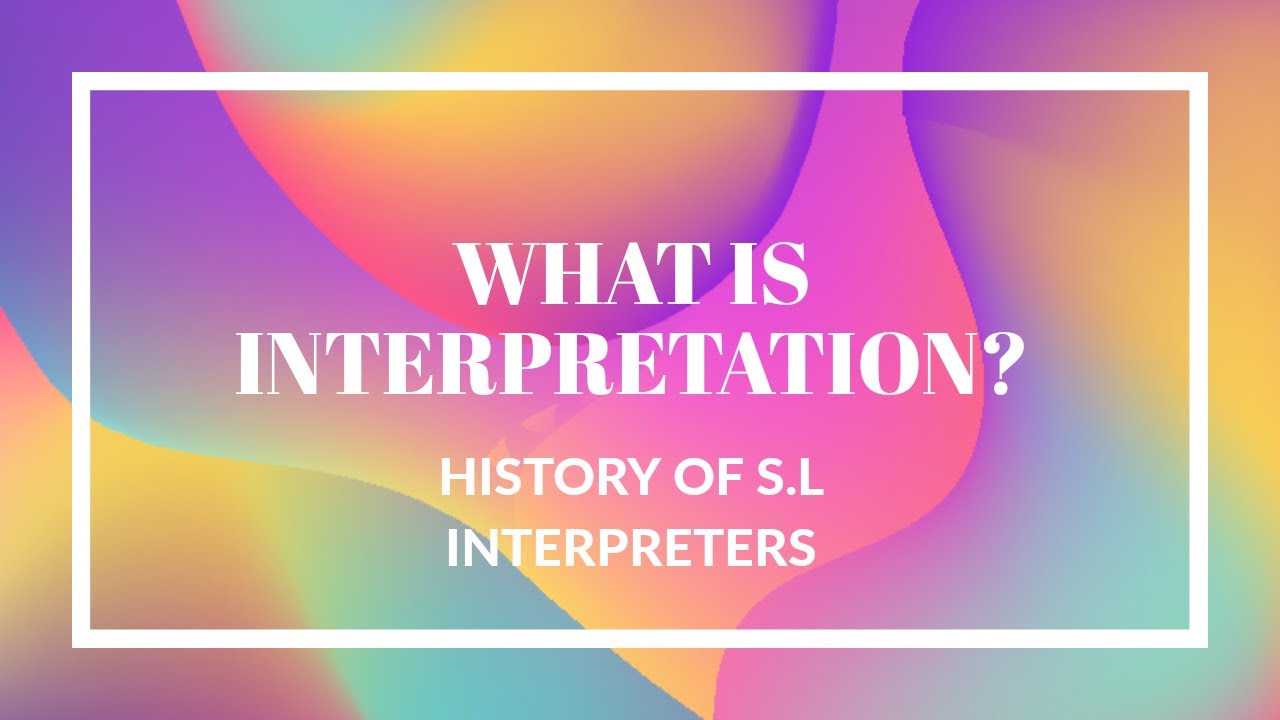 #ksl SIGN LANGUAGE INTERPRETATION - YouTube