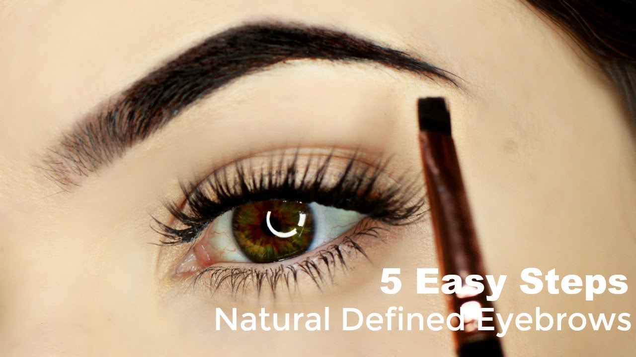 How To Eyebrow Routine | 5 Easy Steps - YouTube