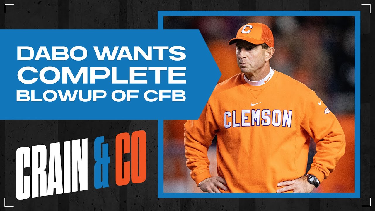 Ep. 31 - Dabo Sounds Off On College Football - What He Got Wrong - YouTube