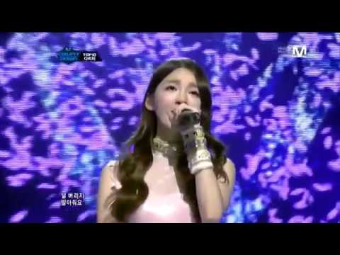 110922@M! Countdown   Davichi   Don't Say Goodbye Live