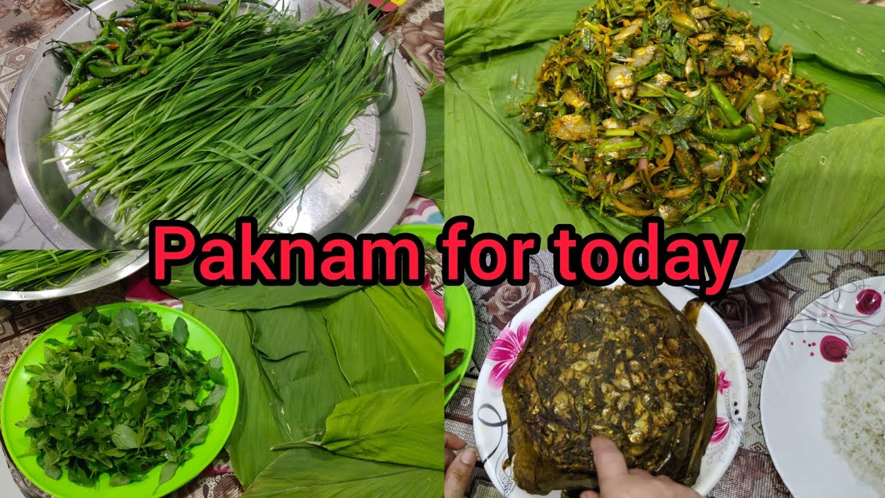 Paknam/nganam #manipuridish #viral #recipe #youtubevideo #food #blogger ...