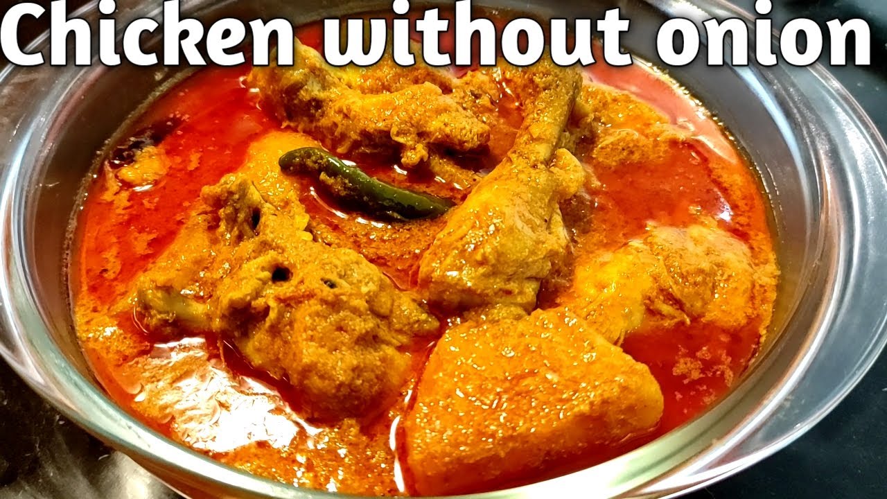 Chicken recipe without onion garlic | pyaj chara chicken recipe - YouTube