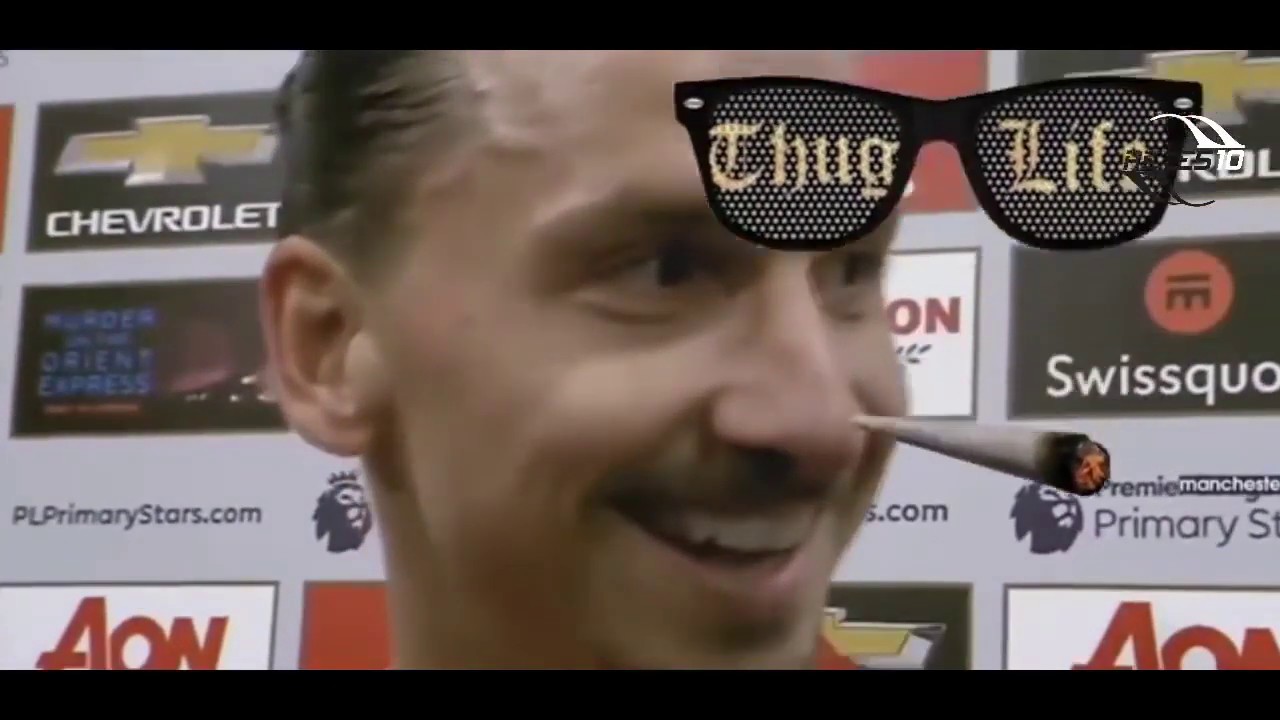 Ibra with reporters, hilarious - YouTube