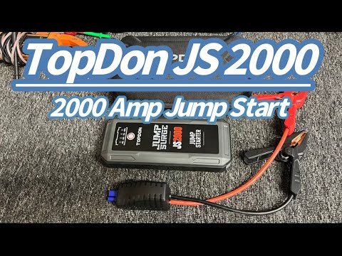 TopDon JS2000 - Jump Surge First Impressions - YouTube