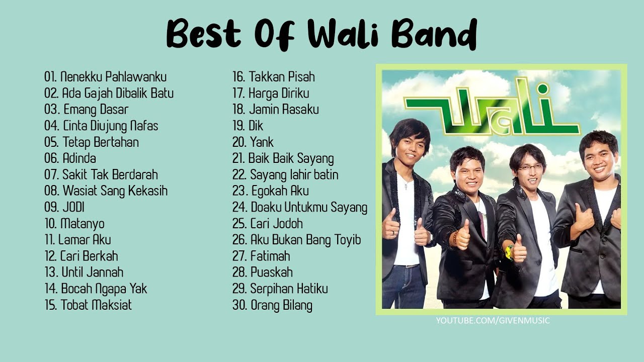 Lagu Wali Band Pilihan Terbaik - WALI BAND FULL ALBUM Terpopuler - YouTube