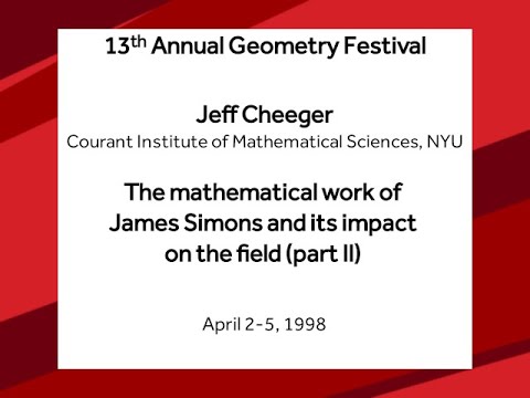The mathematical work of James Simons and its impact on the field (part ...