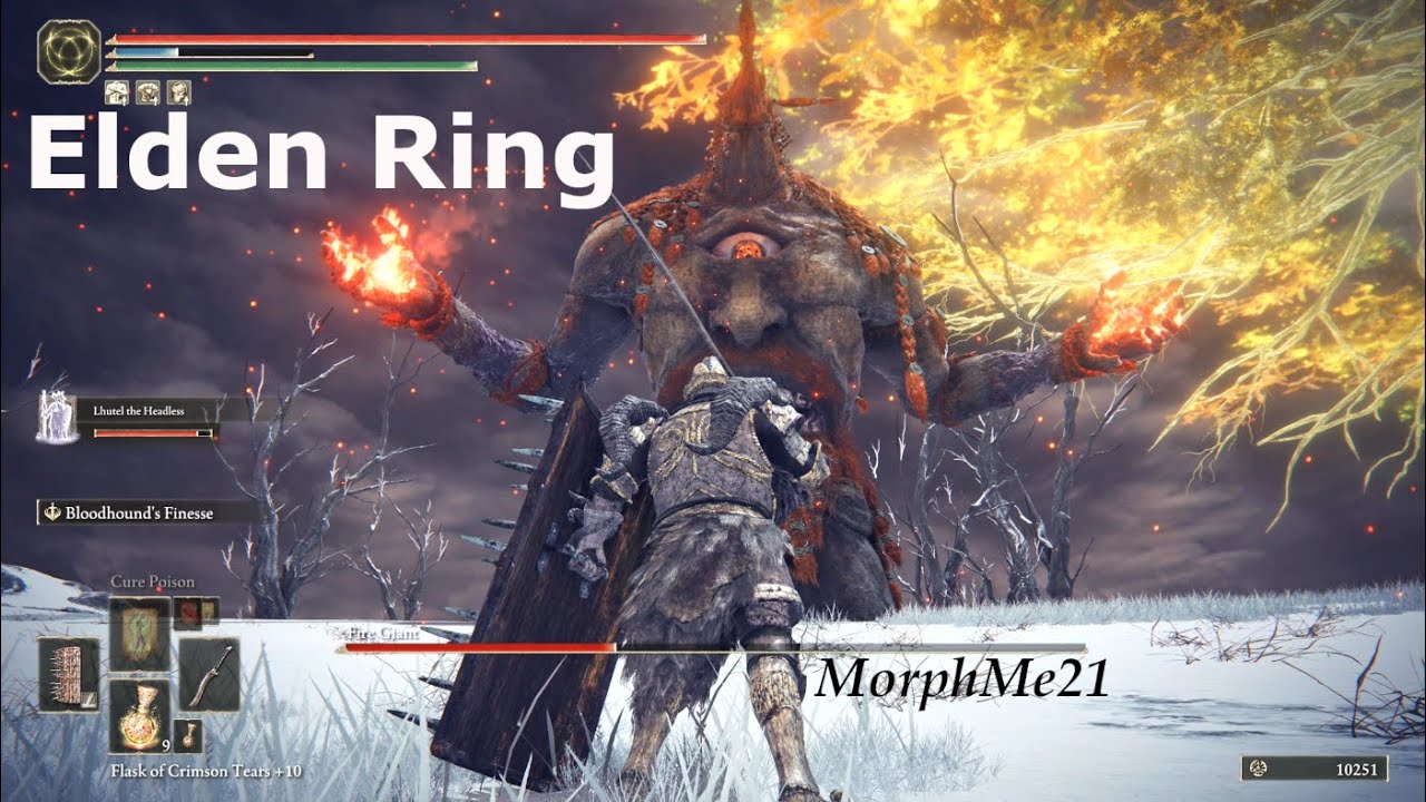 Fire Giant || Elden Ring - part 72 - YouTube