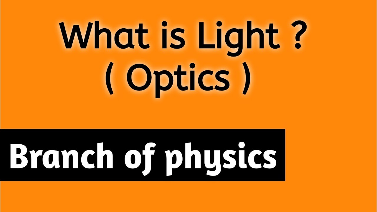 Define Light ? - YouTube