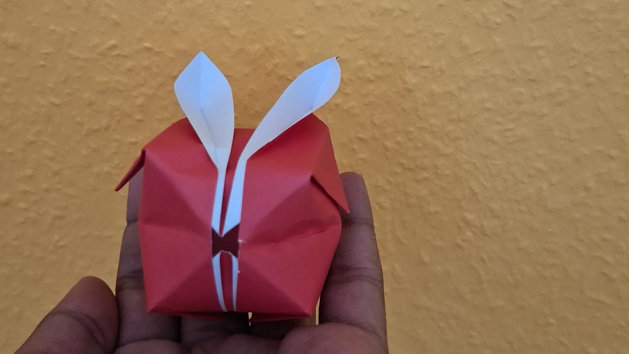 Cute Origami Bunny - Step-by-Step DIY Paper Craft - YouTube