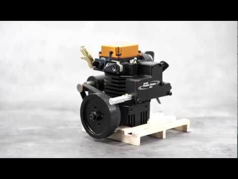 Toyan Single Cylinder 4 Stroke Methanol RC Engine FS-S100A Set - YouTube