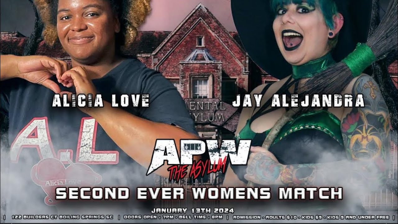 APW Jay Alejandra vs Alicia Love at the Asylum Promo - YouTube