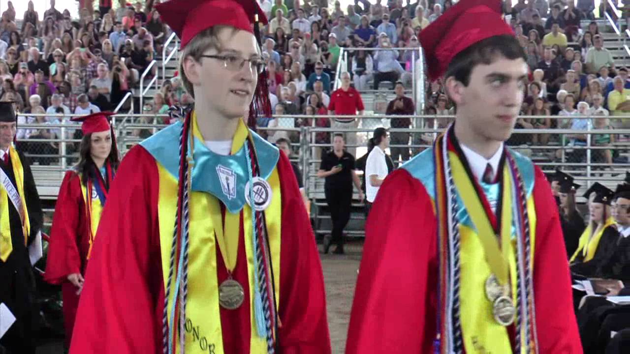 FCHS Graduation Class of 2016 (Part III) - YouTube