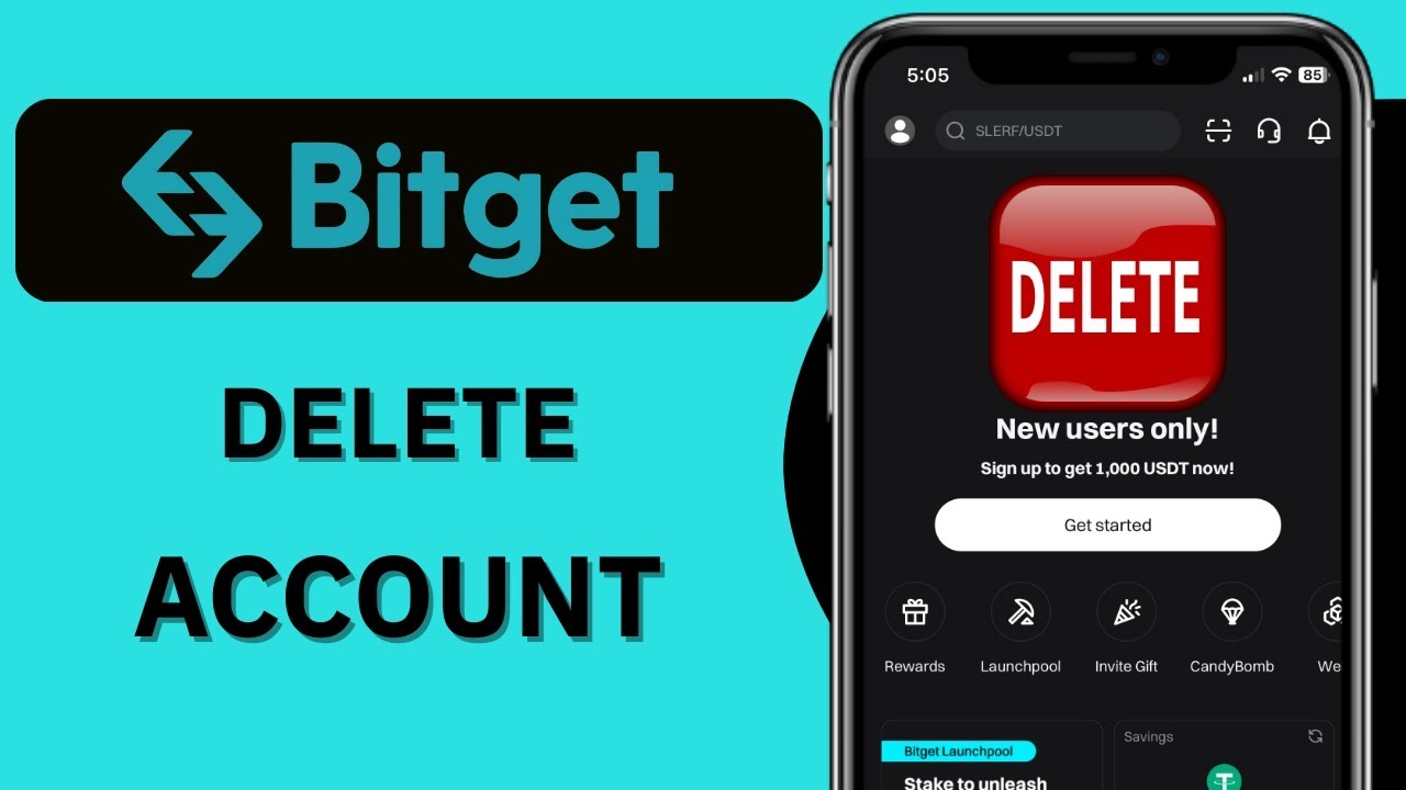 How To Delete Bitget Account 2024 - YouTube