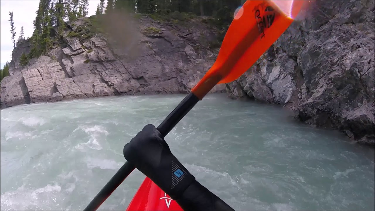 Crazy descent of the Cline River Canyon, Alberta - YouTube