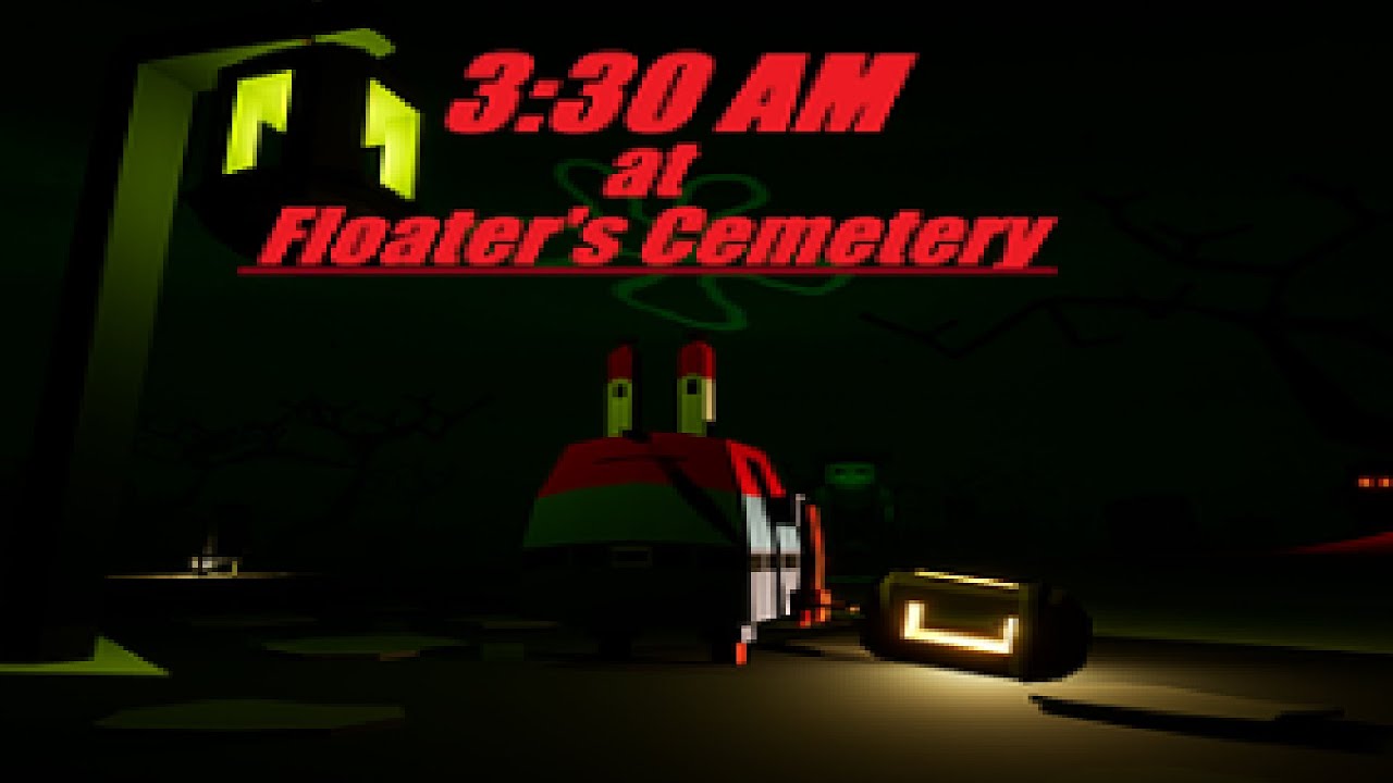 3 AM at Floaters Cemetery (spongebob game) - YouTube