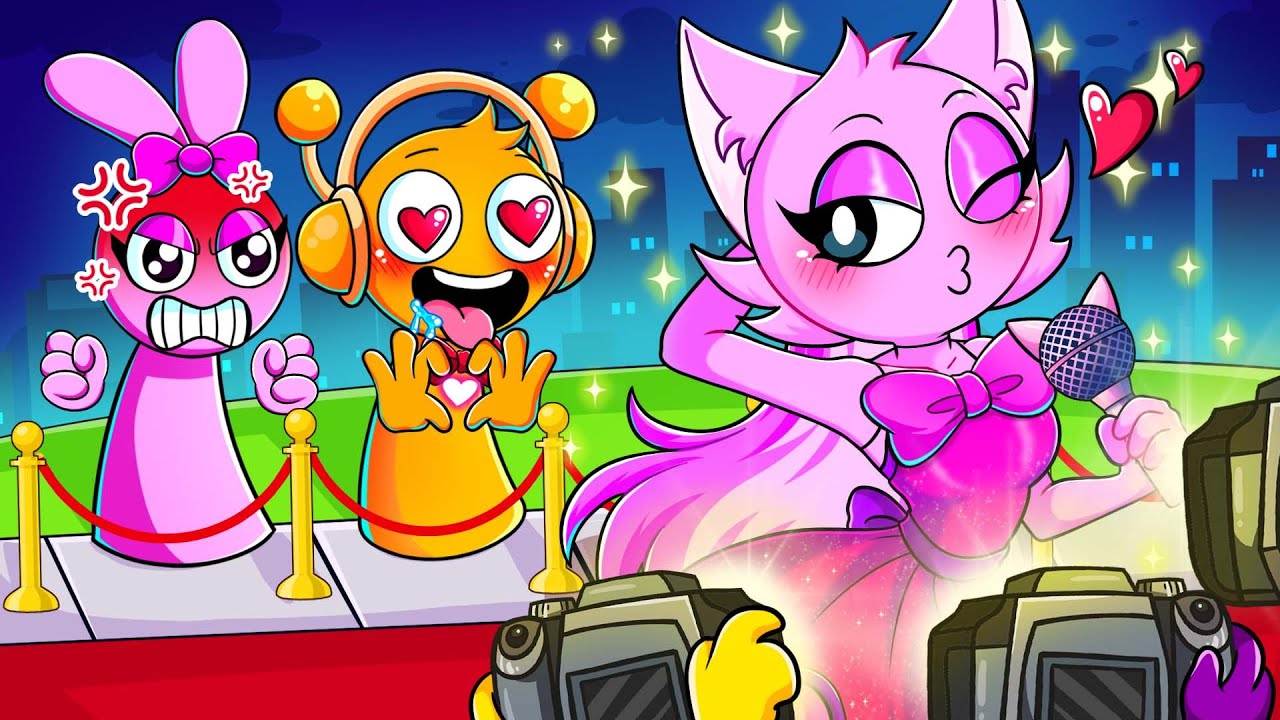 THE DANCING QUEEN TONIGHT IS CAT PINKI | INCREDIBOX SPRUNKI ANIMATION ...