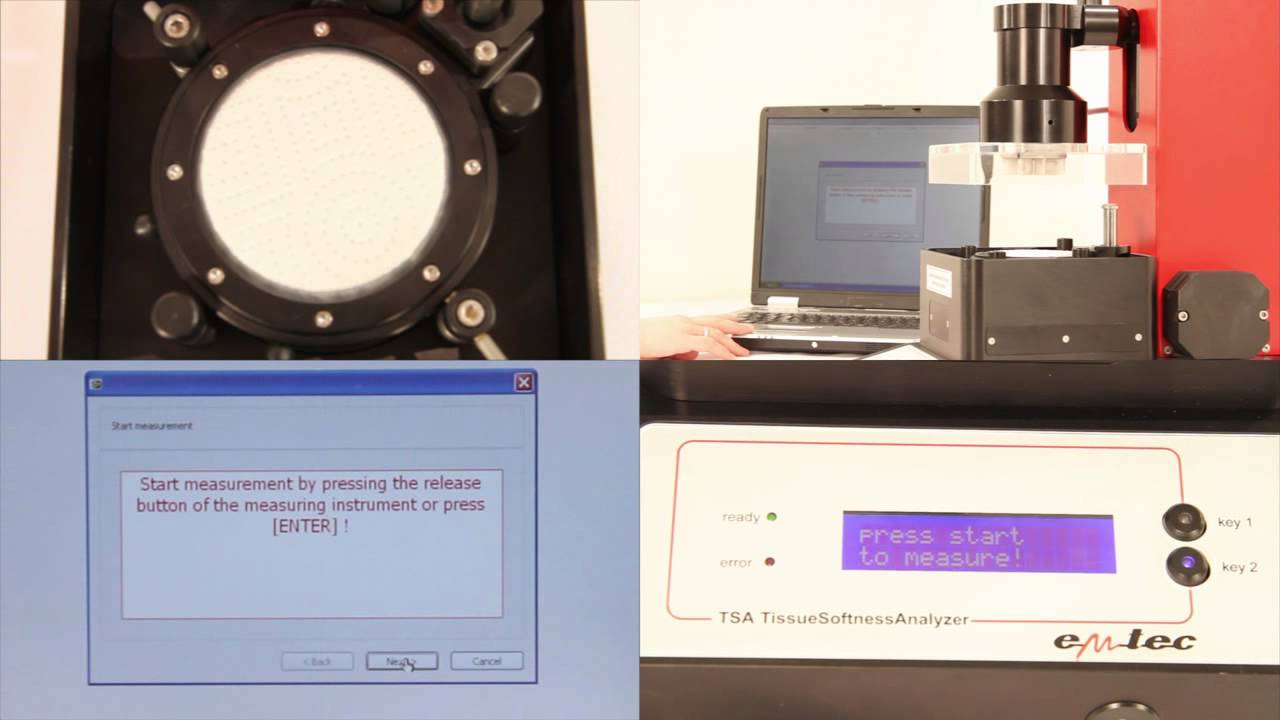 Emtec Tissue Softness Tester - YouTube