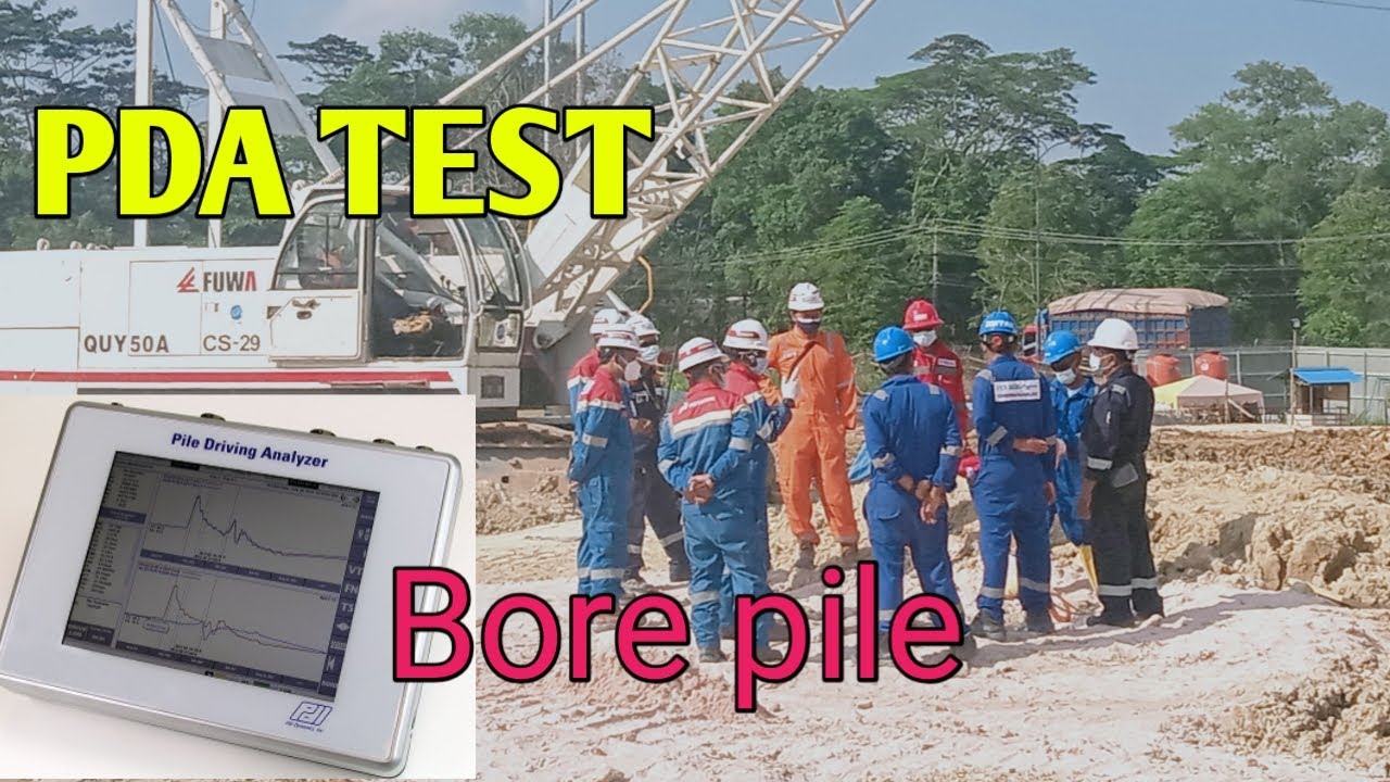 Test PDA , crane dan excavator. cara manual. - YouTube