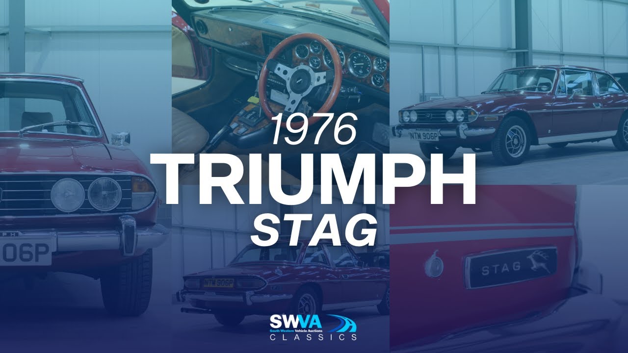 LOT 45 - Triumph Stag Auto 1976 | SWVA 25th April 2024 Spring Classic ...