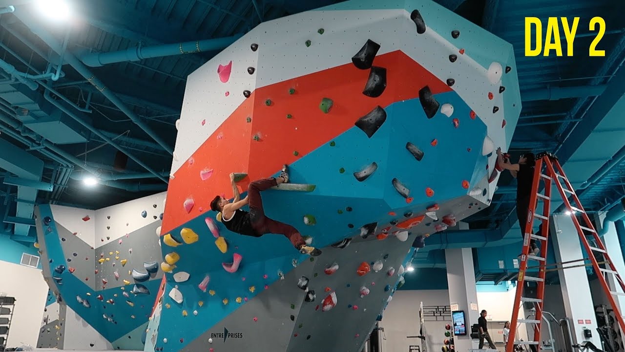 GOT THE GREEN V4! | First Ascent Block 37 Chicago Session #2 - YouTube