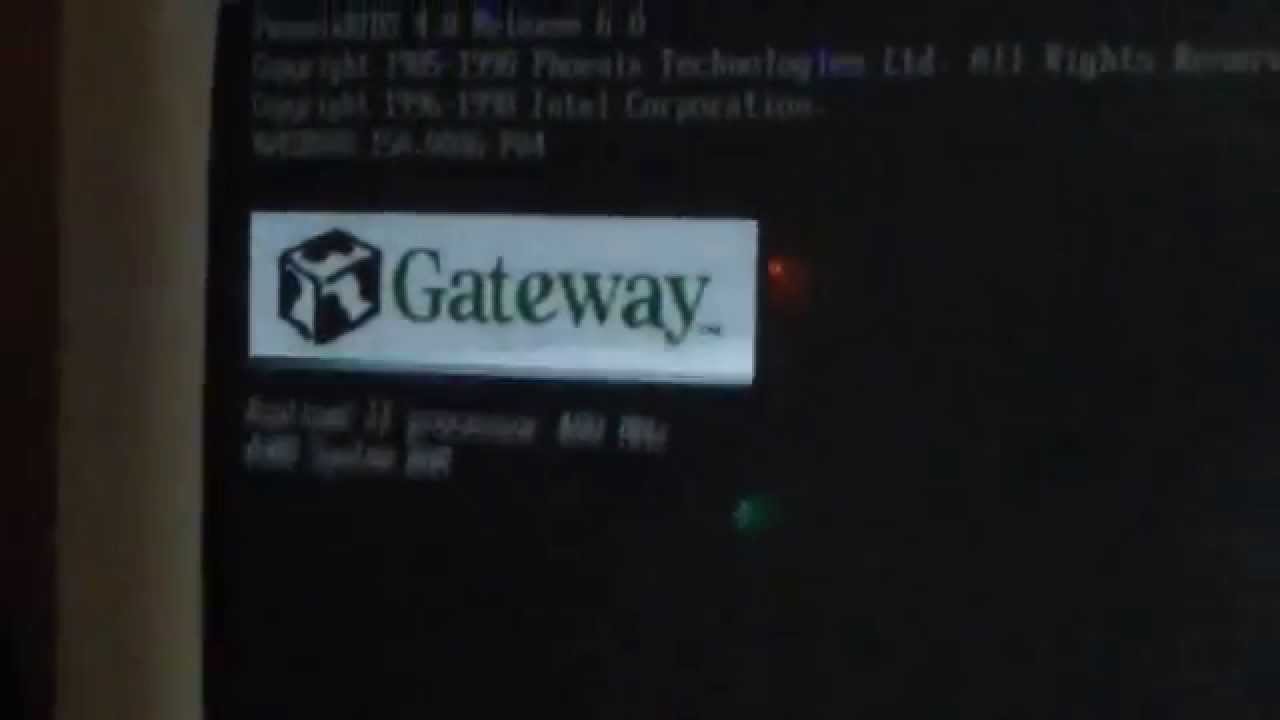 1999 Gateway G6-400 Computer Startup/Shutdown Windows 2000 - YouTube