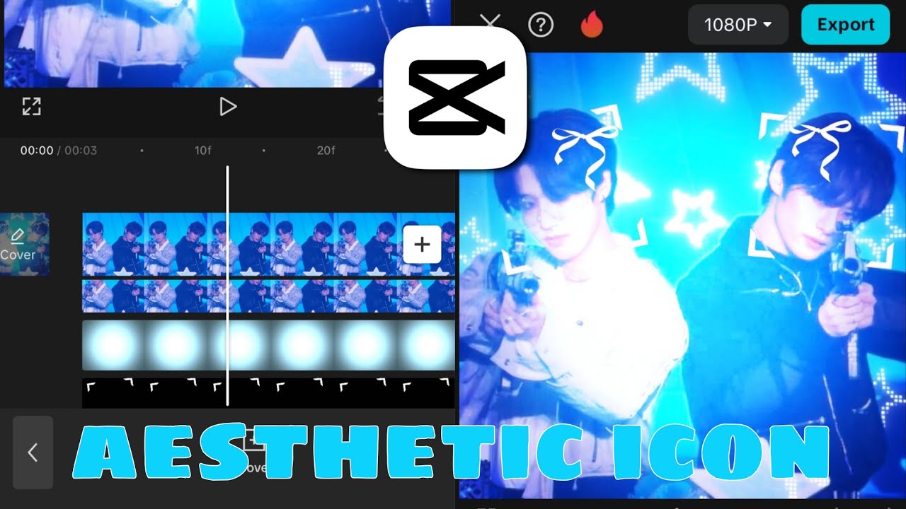 aesthetic Icon on capcut ||Cap cut tutorial|| - YouTube