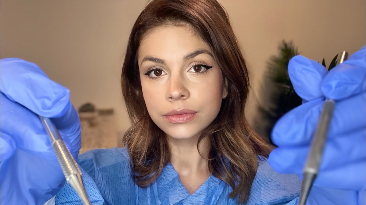 ASMR| Full Relaxing Dental Cleaning & Whitening (Layered Sounds, X-Rays ...