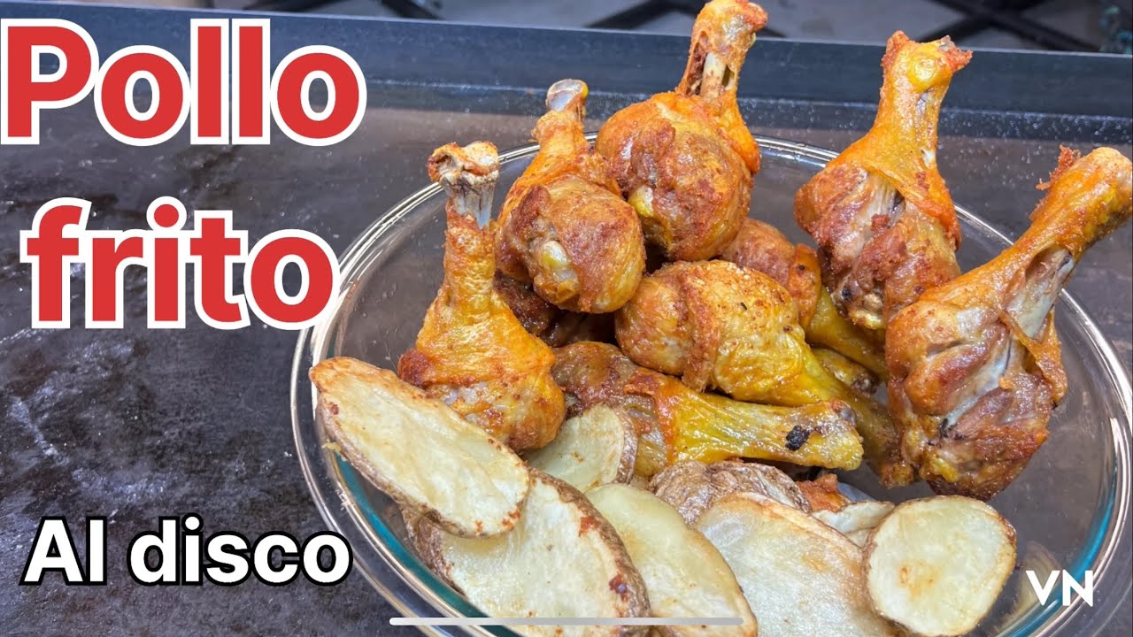 Cómo hacer pollo frito al disco Martino’sClips - YouTube