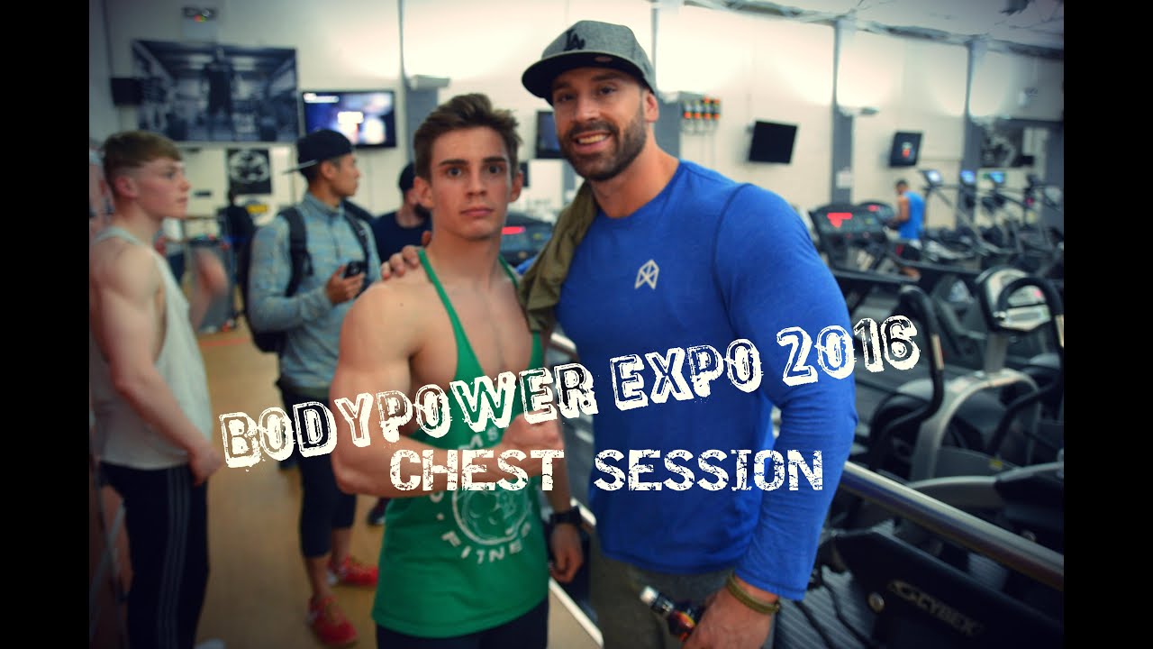 BodyPower Expo 2016 at Emporium Gym - Chest Session - YouTube