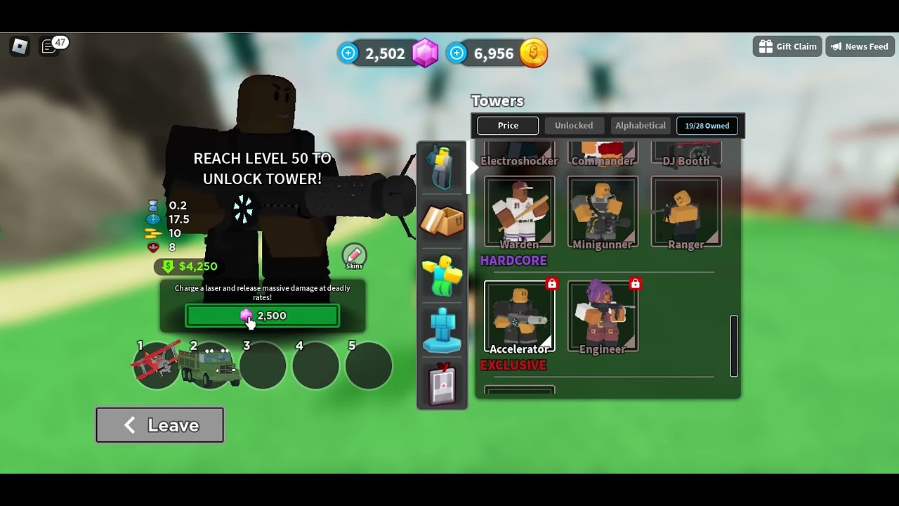 Buying Accelerator in Roblox TDS - YouTube