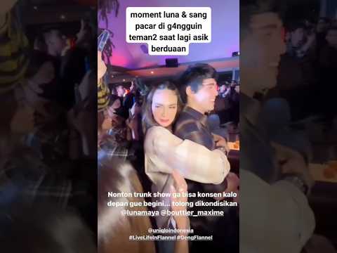 LUNA & SANG PAC4R DI G4NGGUIN SAAT ASIK BERDUAAN #beritaartis #beritaviral #lunamaya #maxim