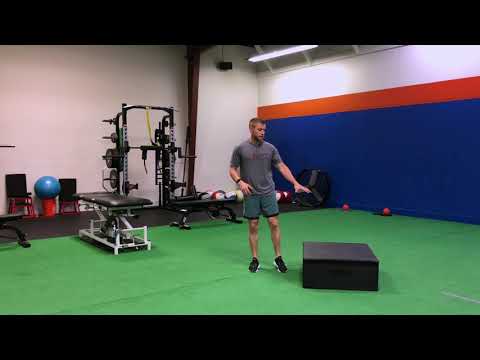 1-leg Medial/Lateral Box Hop - YouTube
