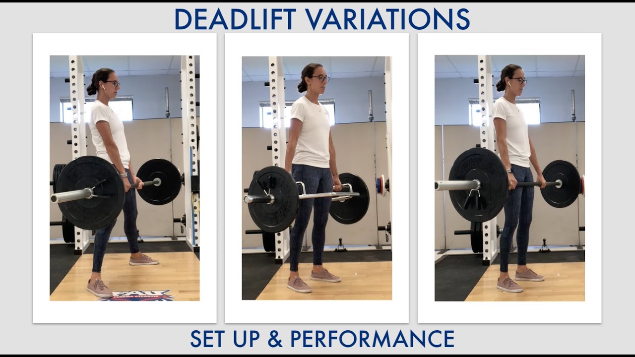 Deadlift Variations – Set up & Performance - YouTube