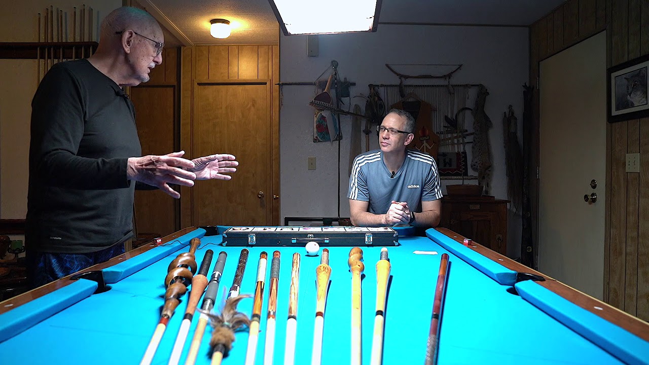 Dave's Custom Made Pool Cues - YouTube