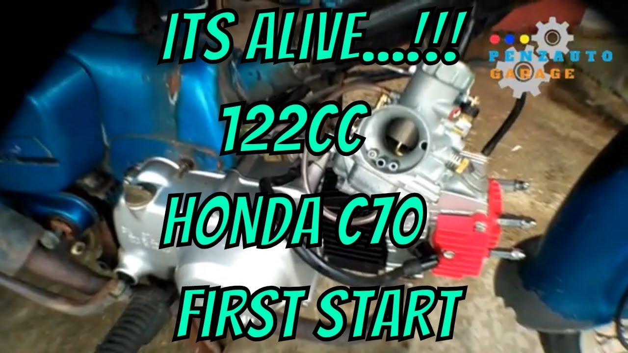 Engine First Start - Restoration of my 122cc Honda C70 Cub [Final ...