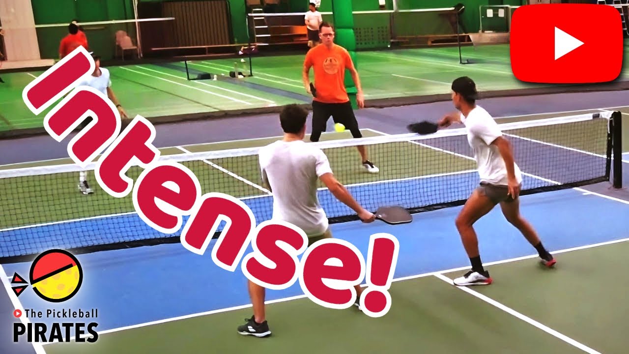 Intense 4.5+ Pickleball in Orlando, FL - YouTube
