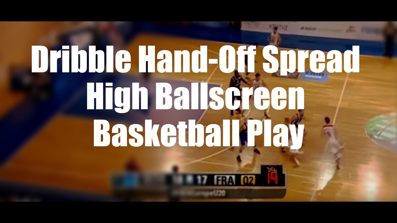 Dribble Handoff Spread High Ballscreen Basketball Play - YouTube