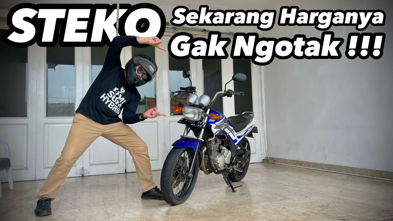 YAMAHA SCORPIO Tengki Kotak "Steko" | Motomobi Used Bike - YouTube