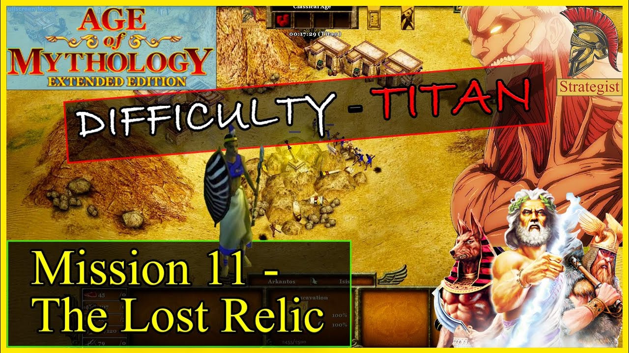 Age Of Mythology [HD] | Extended Edition | 11. The Lost Relic | Fall of ...